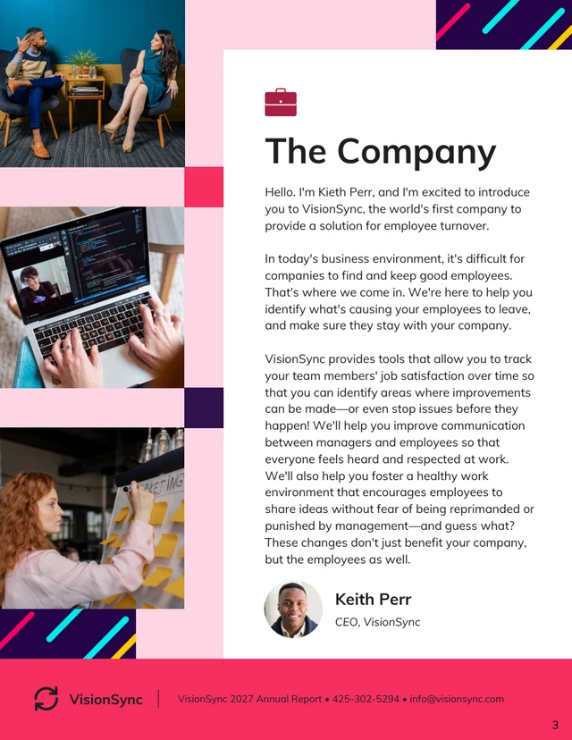 End of Year Report Template - Venngage