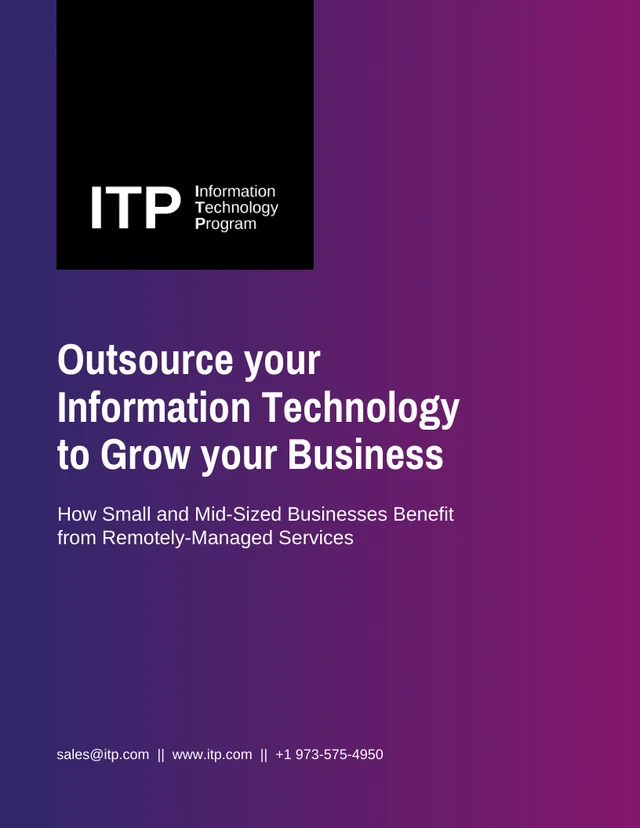 Vibrant Information Technology White Paper - Venngage