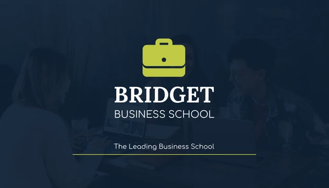 Student MBA Business Card - Venngage
