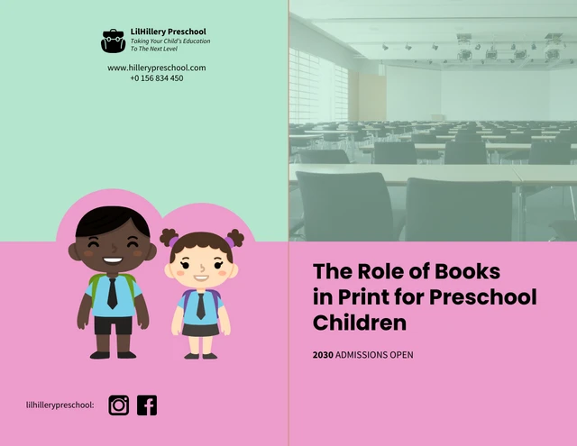 Informational Handout Template - Venngage