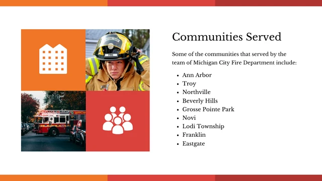 Fire Department Annual Annual Review Presentation - Venngage