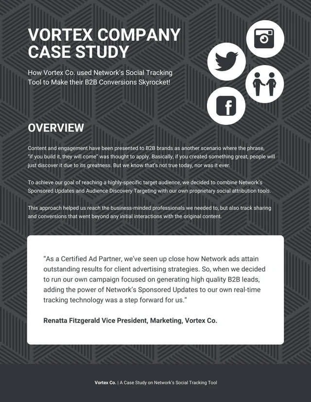 Gray B2B Content Marketing Case Study - Venngage