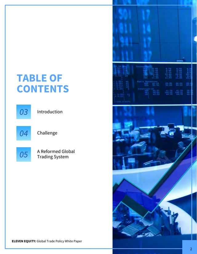 White Paper Format Template Venngage
