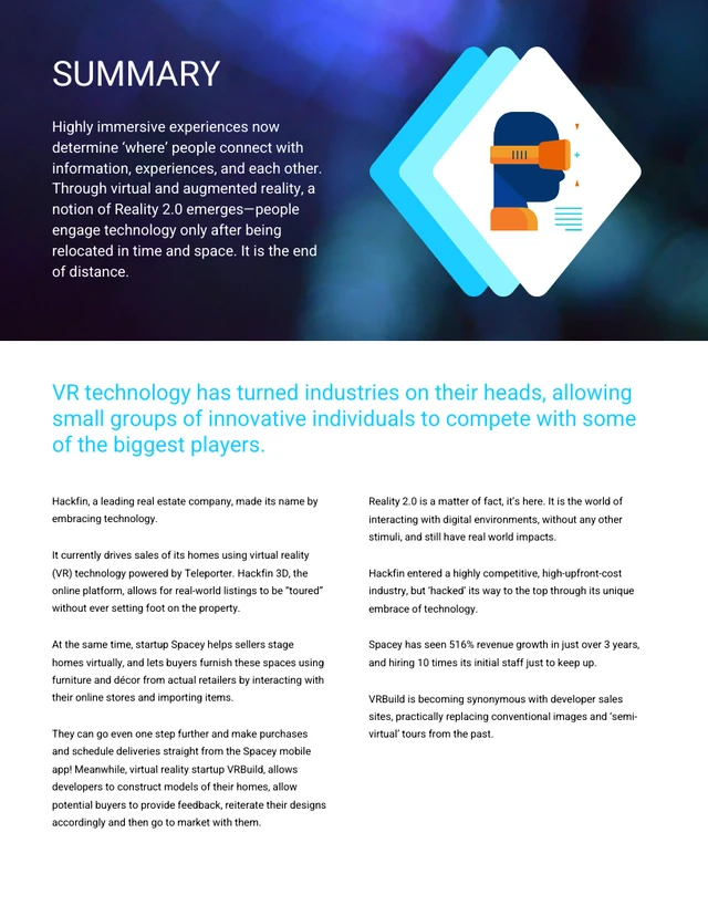 Marketing Tech Recommendation Report - Venngage