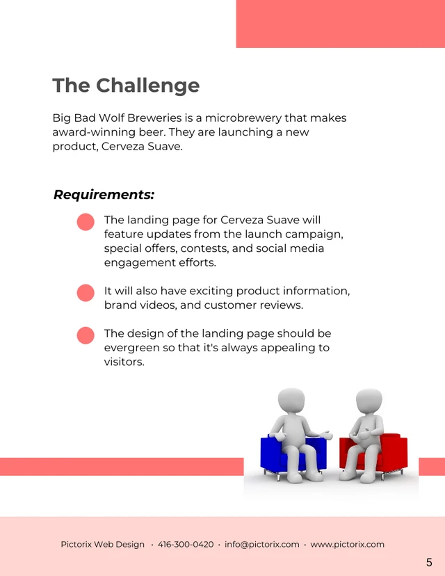 Website Proposal Template - Venngage