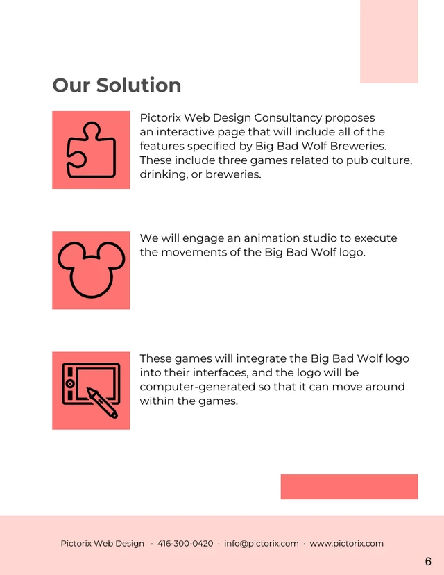 Website Proposal Template - Venngage