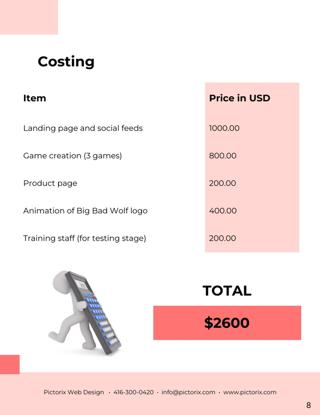 Website Proposal Template - Venngage