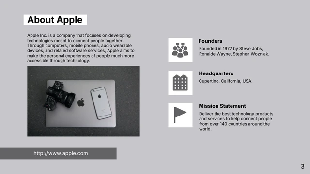 Apple Pitch Deck - Venngage