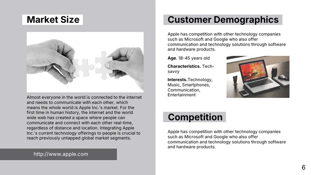 Apple Pitch Deck - Venngage