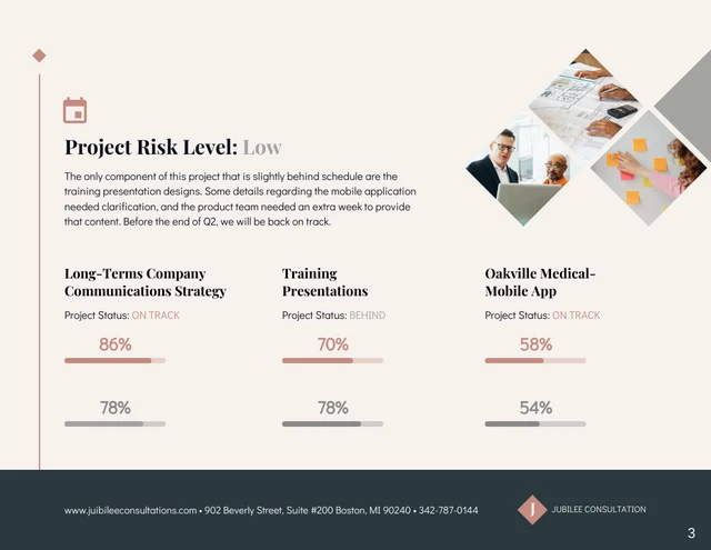 Management Report Template - Venngage