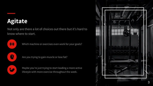 Problem Agitate Solution Pitch Deck - Venngage