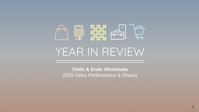 Year In Review - Venngage