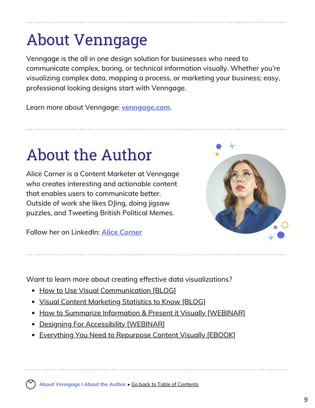 Data Storytelling Benchmark Report - Venngage